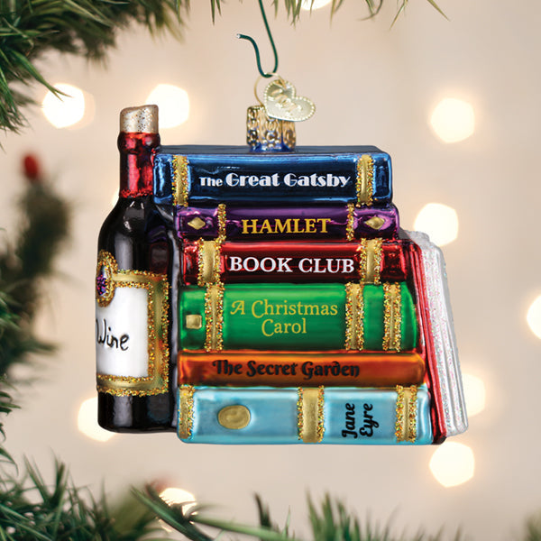 Book Club Ornament – Old World Christmas