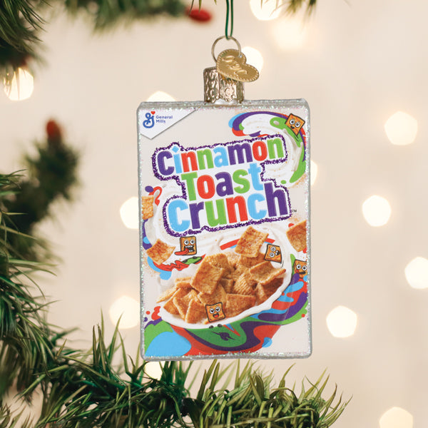 Cinnamon Toast Crunch Box Ornament – Old World Christmas