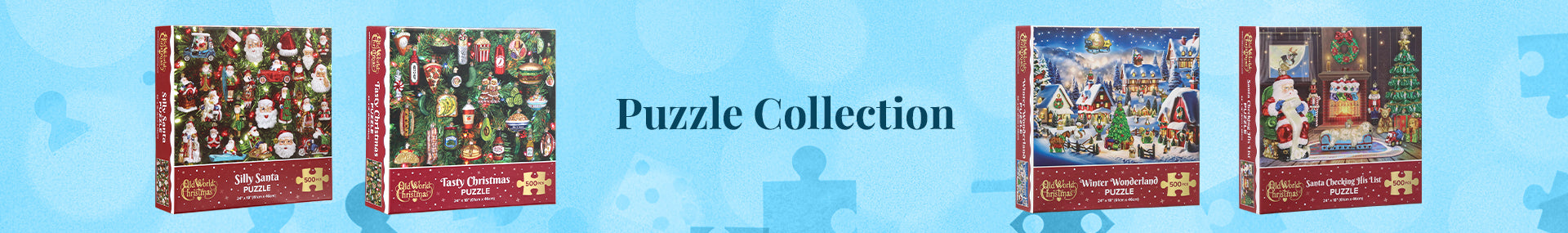 Christmas Puzzles | Holiday Scene Jigsaw Puzzles | Old World Christmas