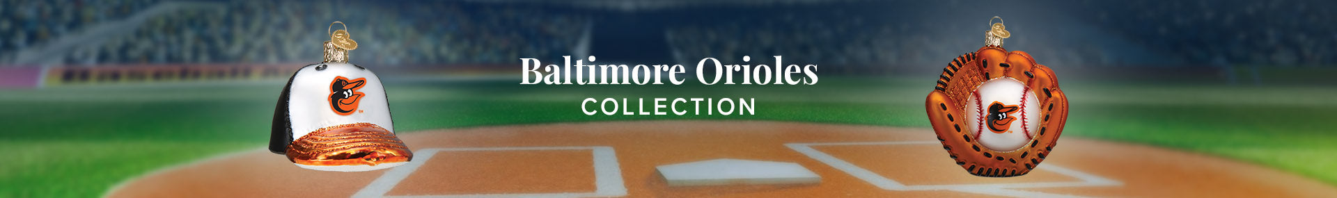 Baltimore Orioles Ornaments | MLB Team Ornaments | Old World Christmas
