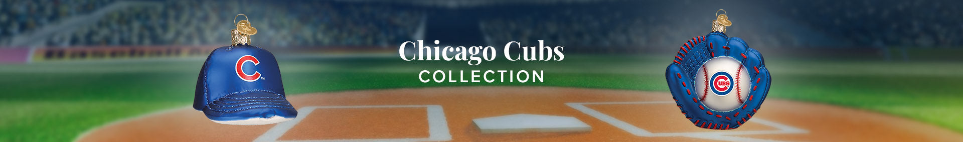 Chicago Cubs Ornaments | MLB Team Ornaments | Old World Christmas