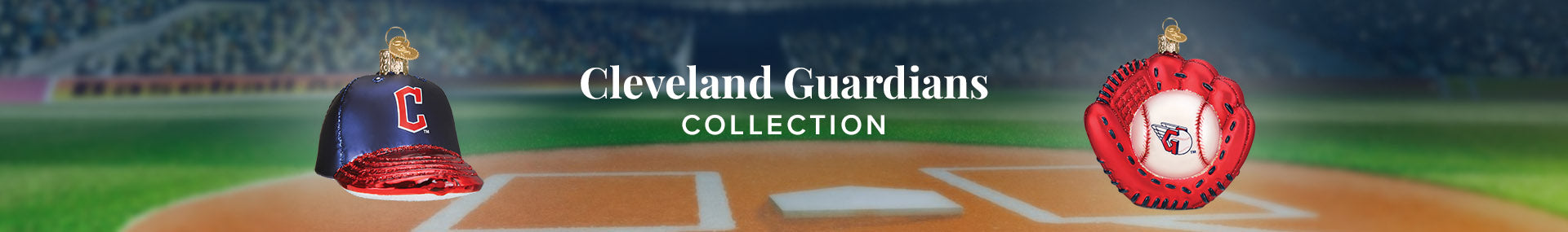 Cleveland Guardians Ornaments | MLB Team Ornaments | Old World Christmas