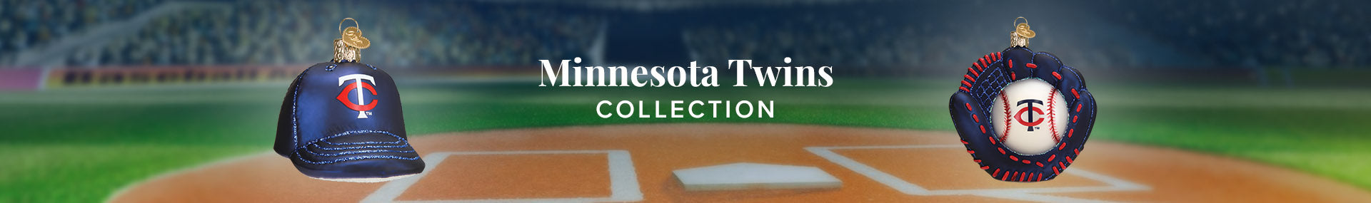 Minnesota Twins Ornaments | MLB Team Ornaments | Old World Christmas