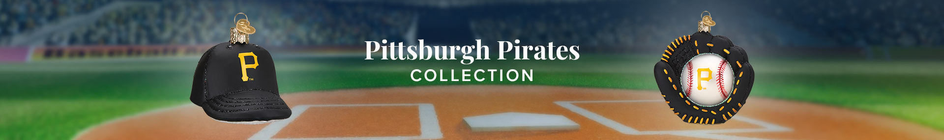 Pittsburgh Pirates Ornaments | MLB Team Ornaments | Old World Christmas