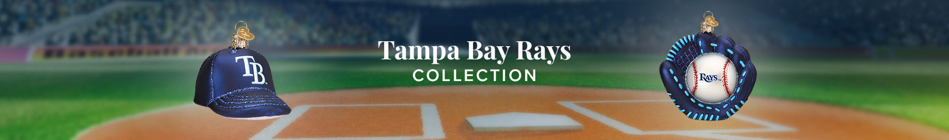 Tampa Bay Rays Ornaments | MLB Team Ornaments | Old World Christmas