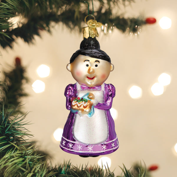 Cheery Mrs. Claus Ornament – Old World Christmas