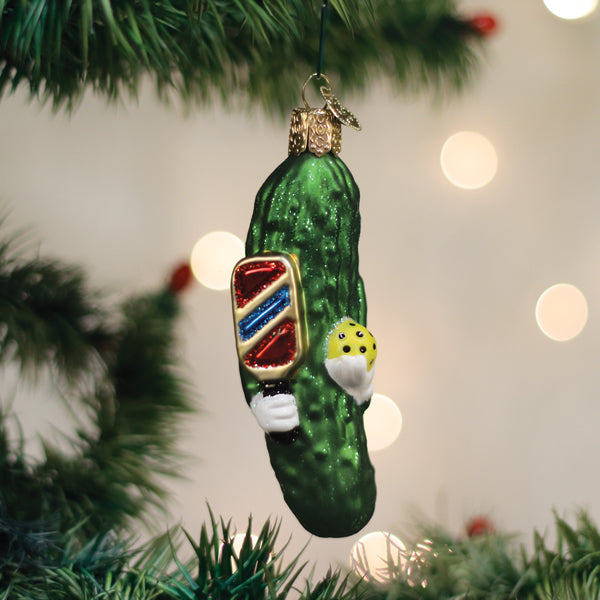Pickleball Pickle Ornament – Old World Christmas