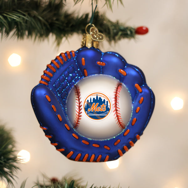 Mets Baseball Mitt Ornament – Old World Christmas