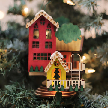 Wooden Christmas Ornaments | Ginger Cottages | Old World Christmas