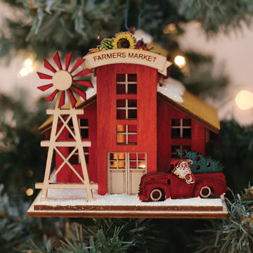 Wooden Christmas Ornaments | Ginger Cottages – Old World Christmas