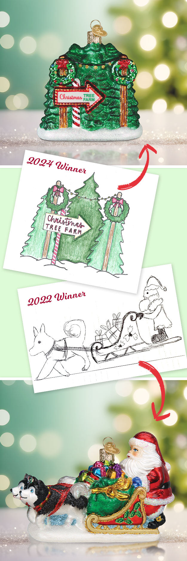 Ornament Contest Winners Collection – Old World Christmas