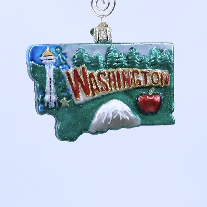 State Of Washington Ornament | Old World Christmas™