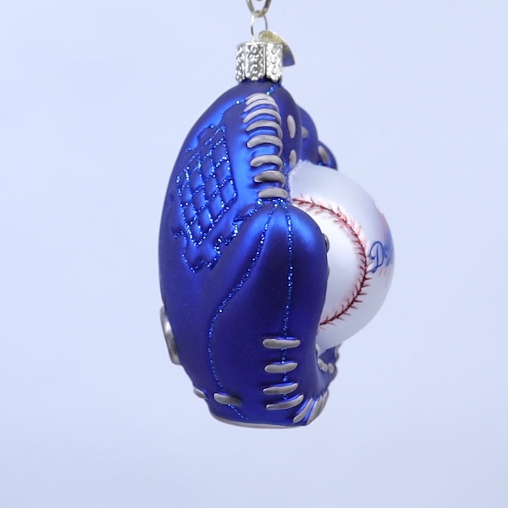Dodgers Baseball Mitt Ornament – Old World Christmas