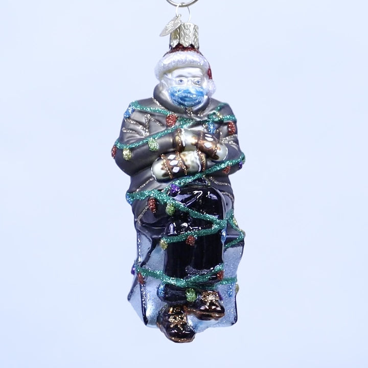 Bernie Sanders Meme Christmas Ornament | Old World Christmas™