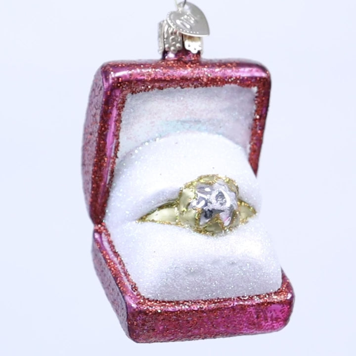 Ring In Box Ornament | Old World Christmas™