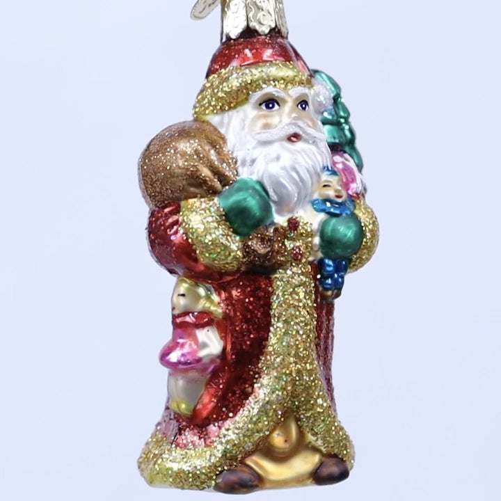 Father Christmas W/gifts Ornament | Old World Christmas™