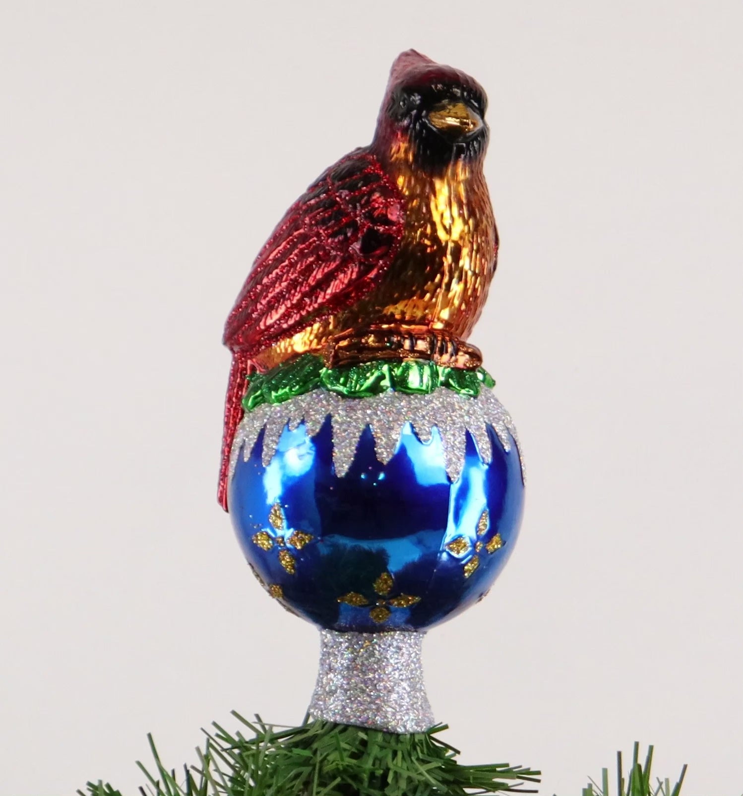 Cardinal Tree Top Ornament | Old World Christmas™