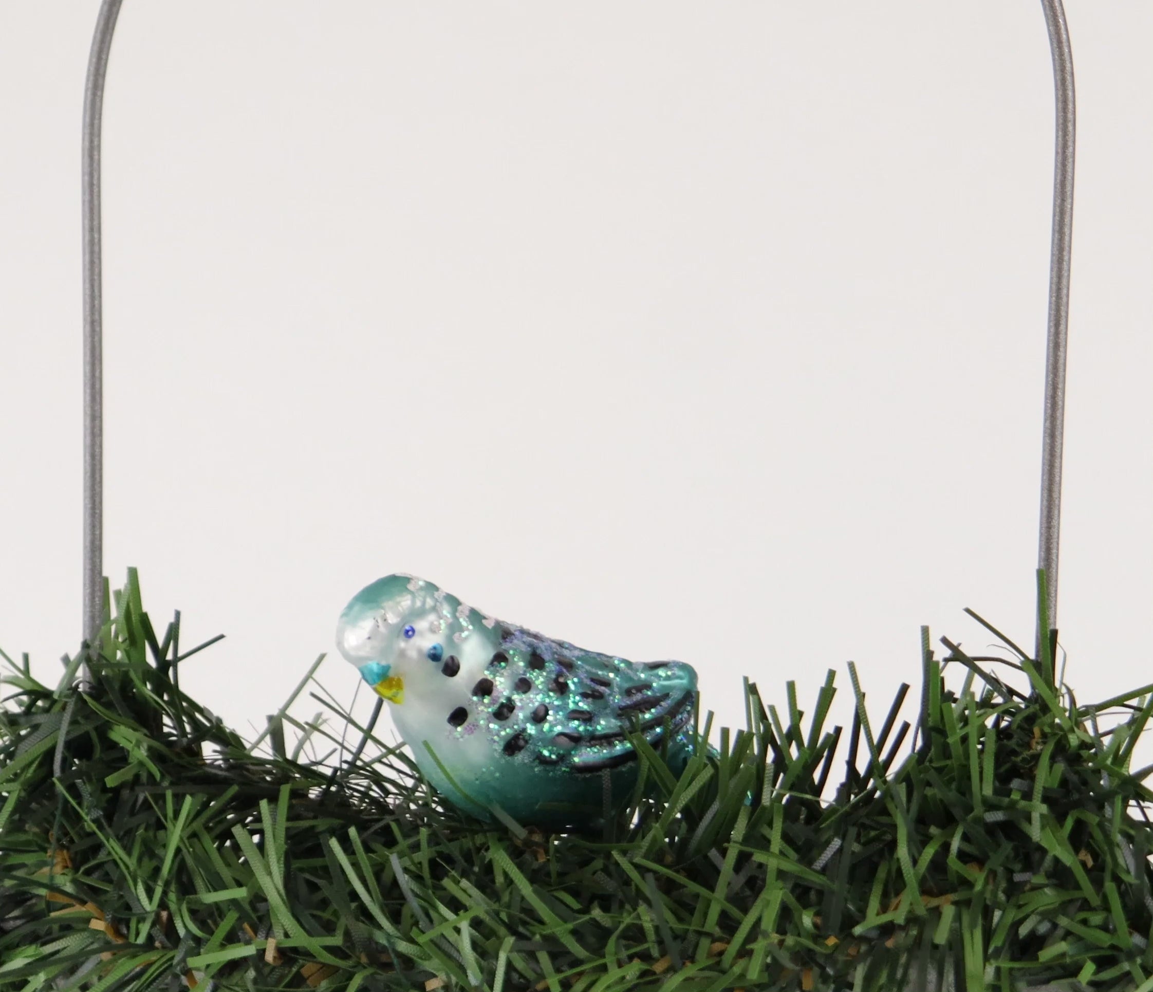 Blue Miniature Parakeet Ornament – Old World Christmas