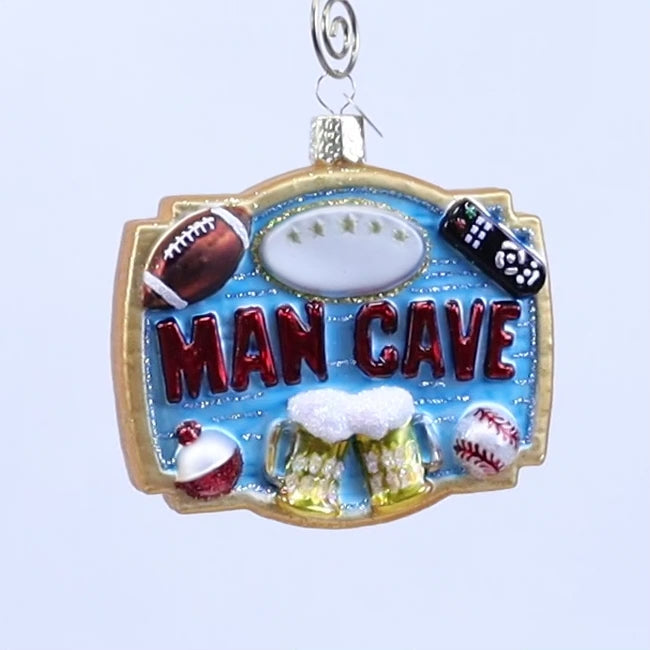 Man Cave Ornament – Old World Christmas
