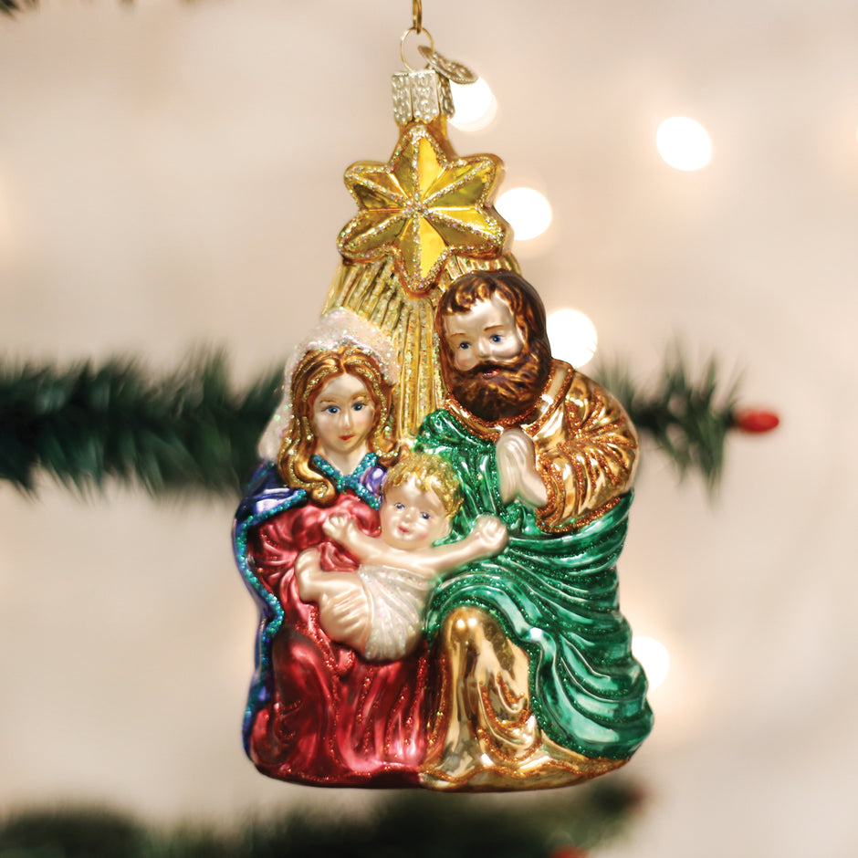 Nativity & Holy Family Christmas Tree Ornaments – Old World Christmas
