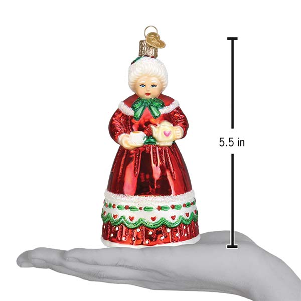 Mrs Claus Ornament