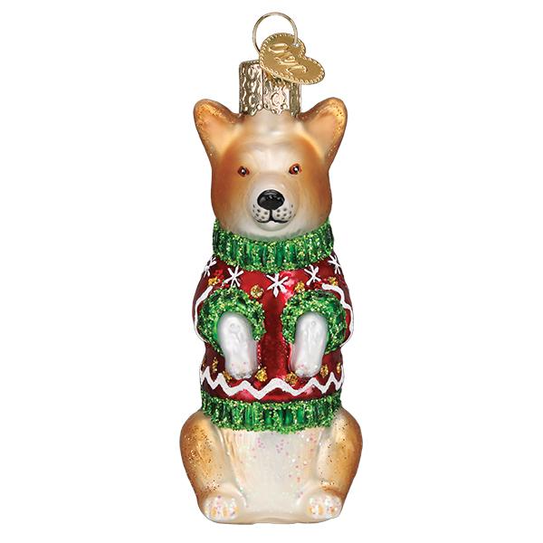 Christmas Corgi Ornament | Old World Christmas™