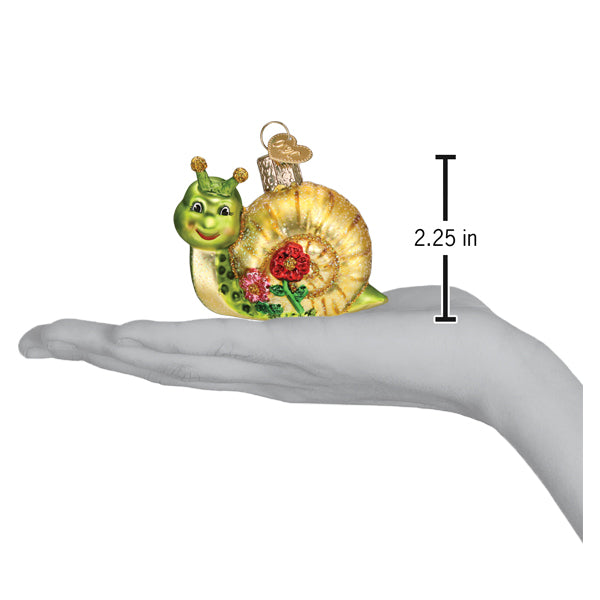 Smiley Snail Ornament – Old World Christmas