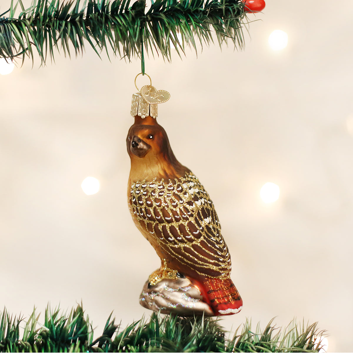 Red-tailed Hawk Ornament | Old World Christmas™