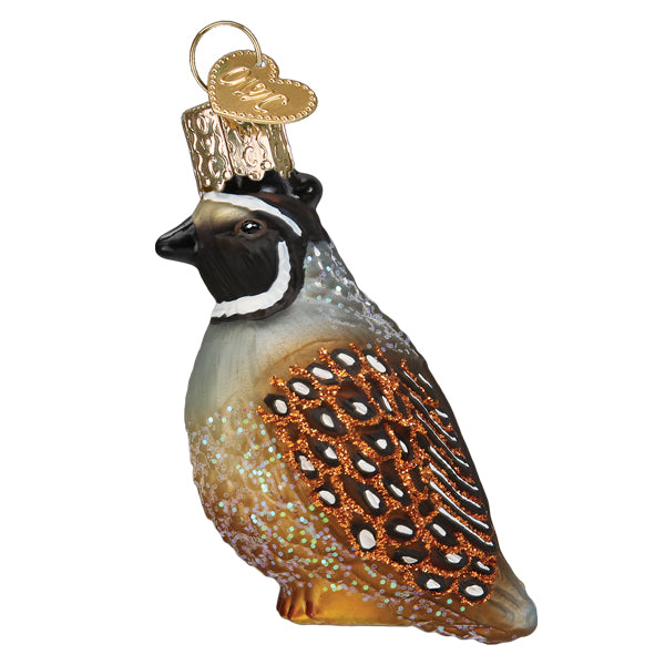 Quail Ornament – Old World Christmas