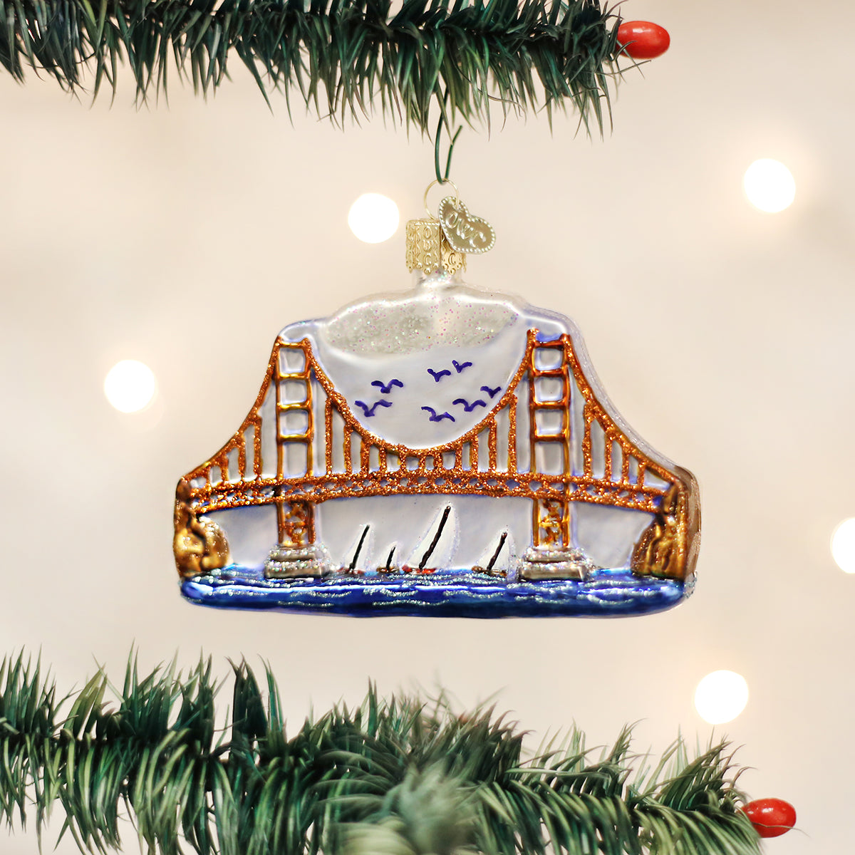 Golden Gate Bridge Ornament | Old World Christmas™