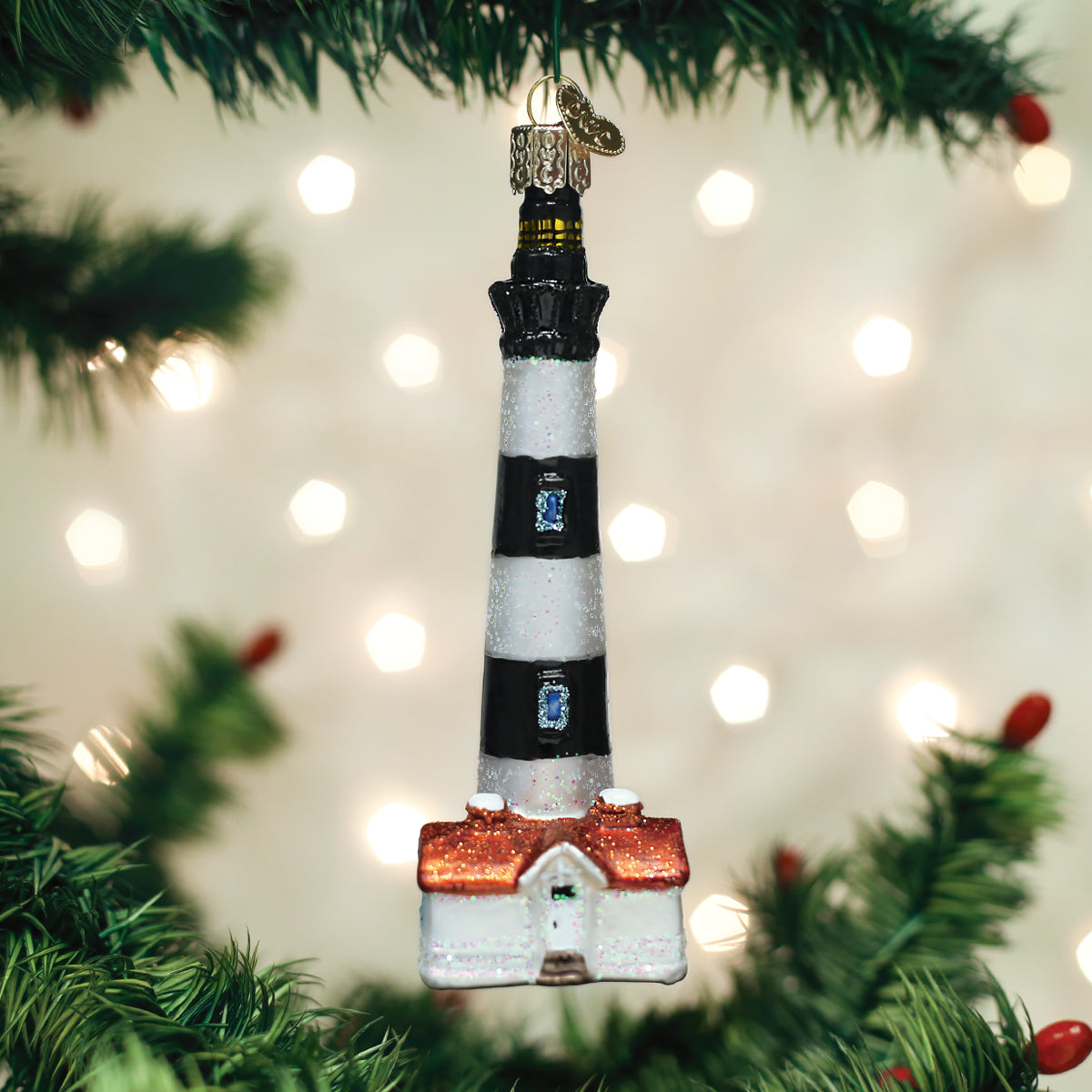 Bodie Island Lighthouse Ornament | Old World Christmas™