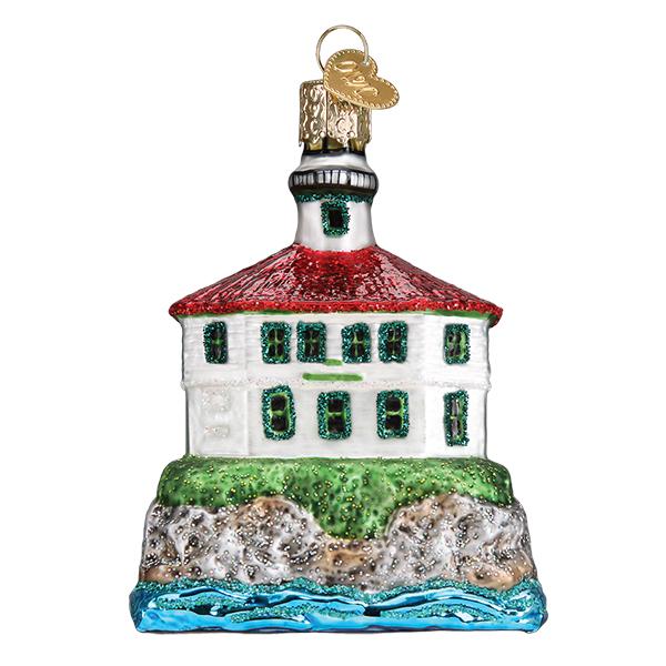 Eldred Rock Lighthouse Ornament | Old World Christmas™