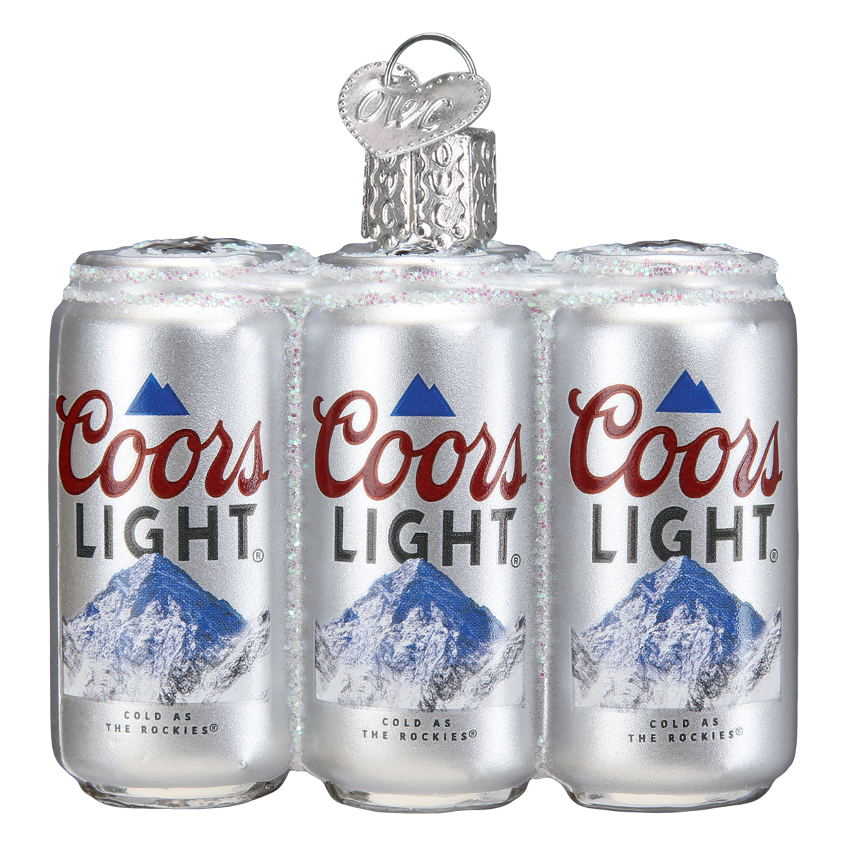 Coors Light Six Pack Ornament – Old World Christmas