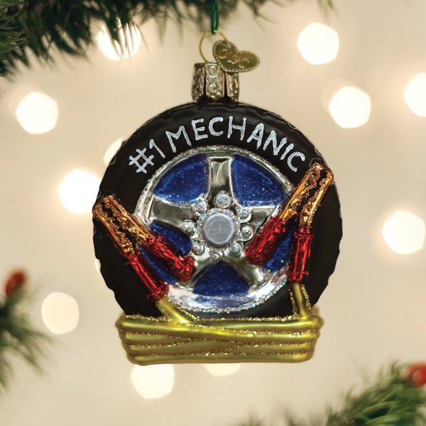 Auto Mechanic Ornament – Old World Christmas