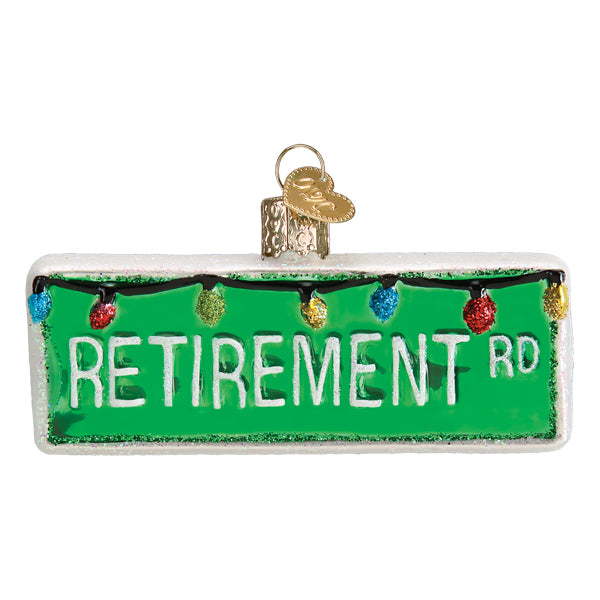 Happy Retirement Ornament – Old World Christmas