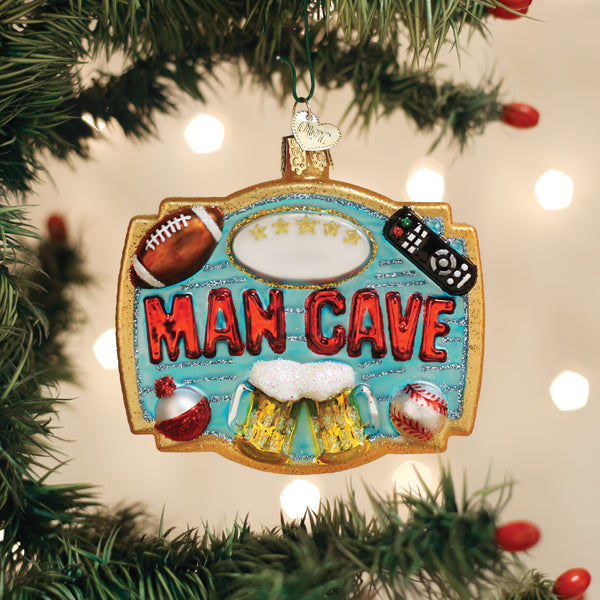 Man Cave Ornament – Old World Christmas