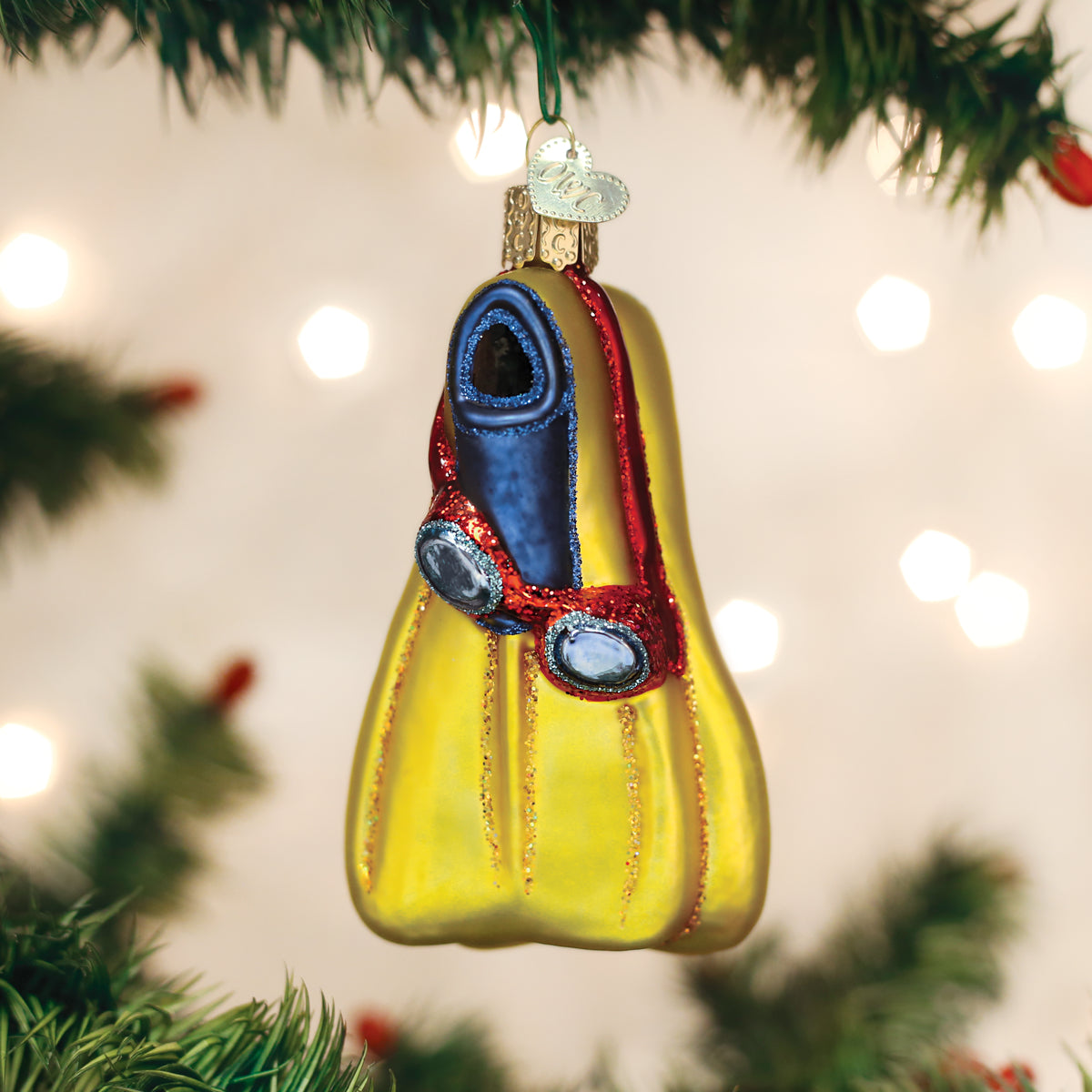 Swim Flippers Ornament | Old World Christmas™
