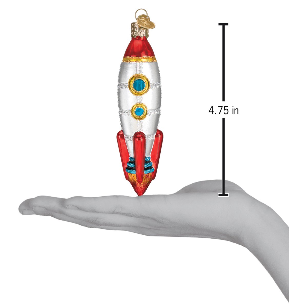 Toy Rocket Ship Ornament | Old World Christmas™