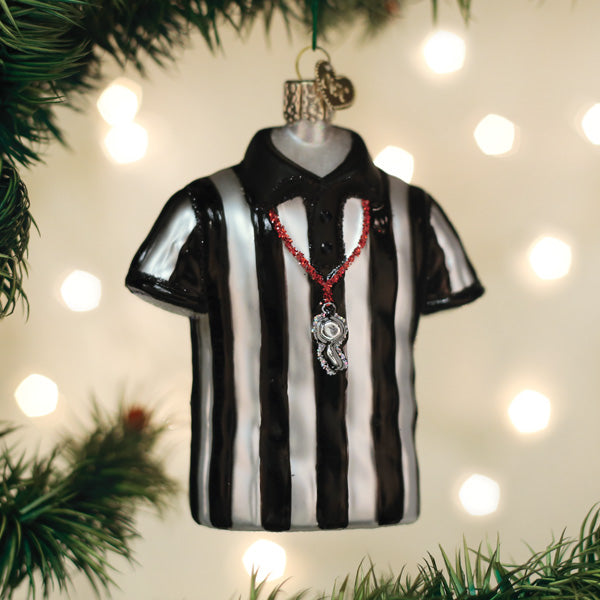 Referee Shirt Ornament – Old World Christmas