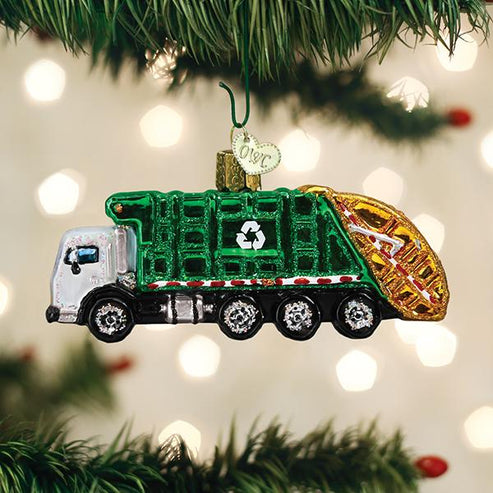 Garbage Truck Ornament – Old World Christmas
