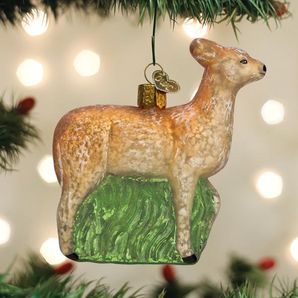 Vintage Doe Ornament – Old World Christmas