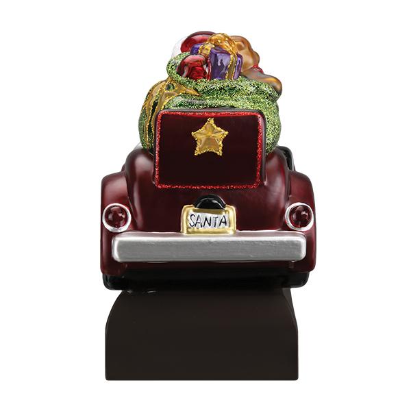 Santa In Antique Car Light Ornament | Old World Christmas™