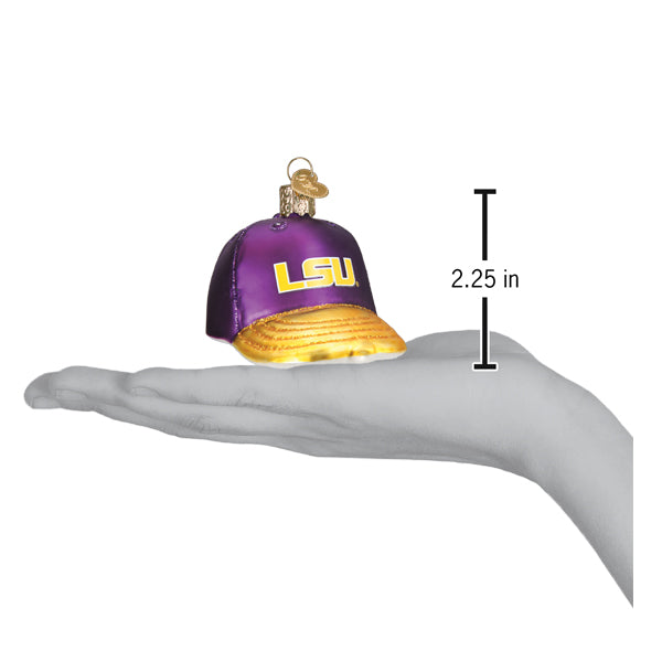 Lsu Baseball Cap Ornament – Old World Christmas