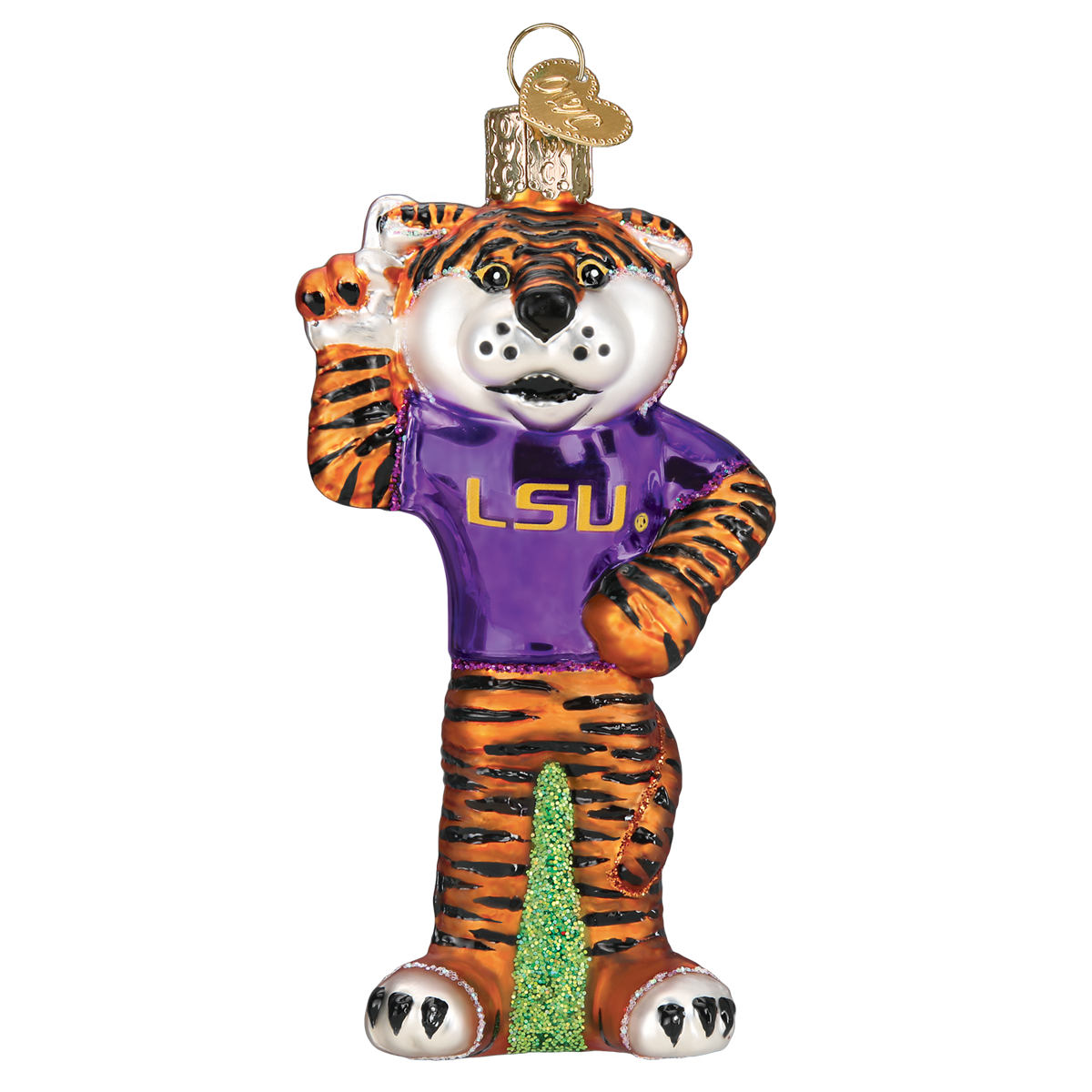 LSU Mike The Tiger Ornament – Old World Christmas