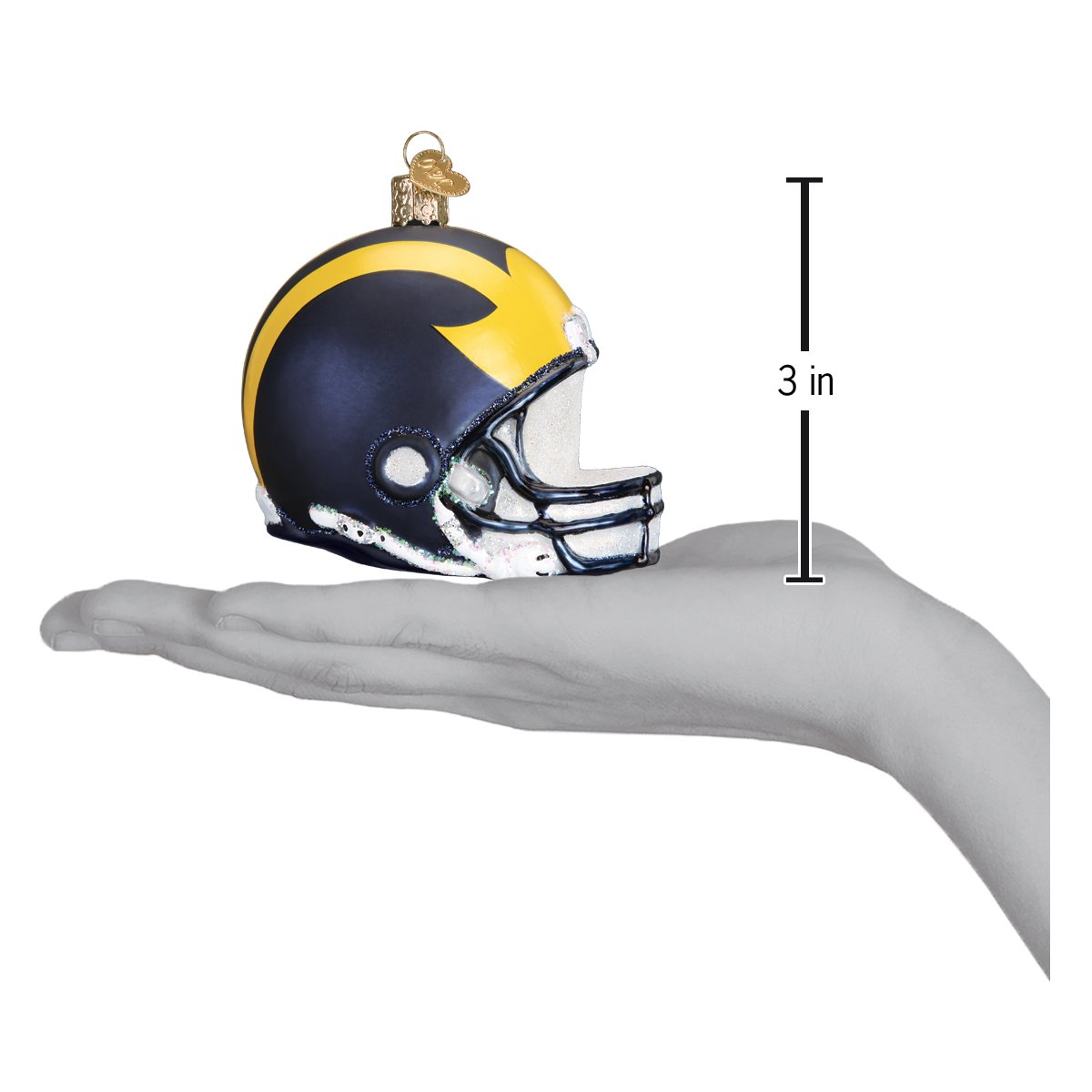 Michigan Helmet Ornament | Old World Christmas™