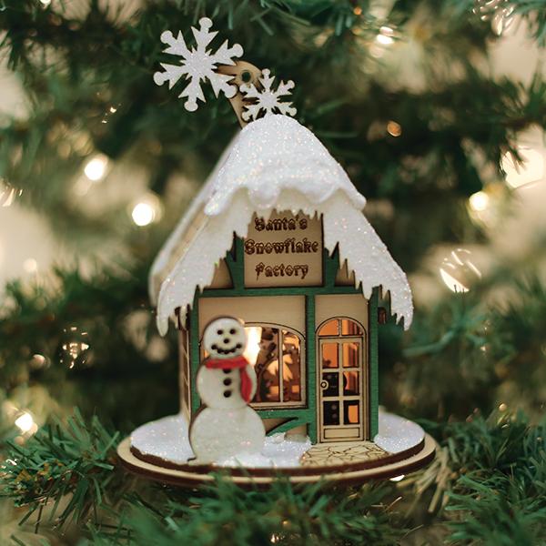 Santa's Snowflake Factory – Old World Christmas