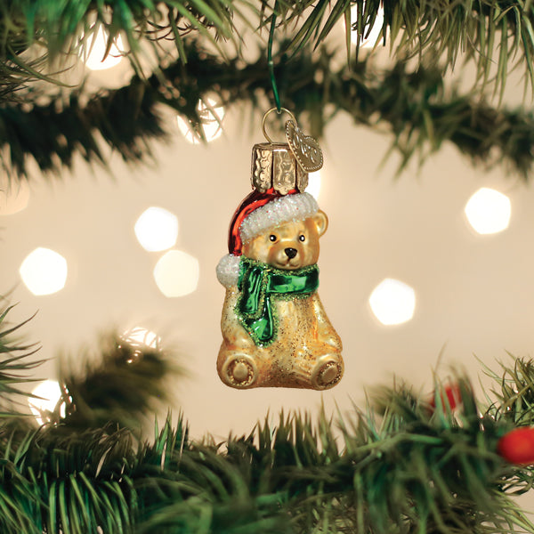 Mini Teddy Bear Ornament – Old World Christmas